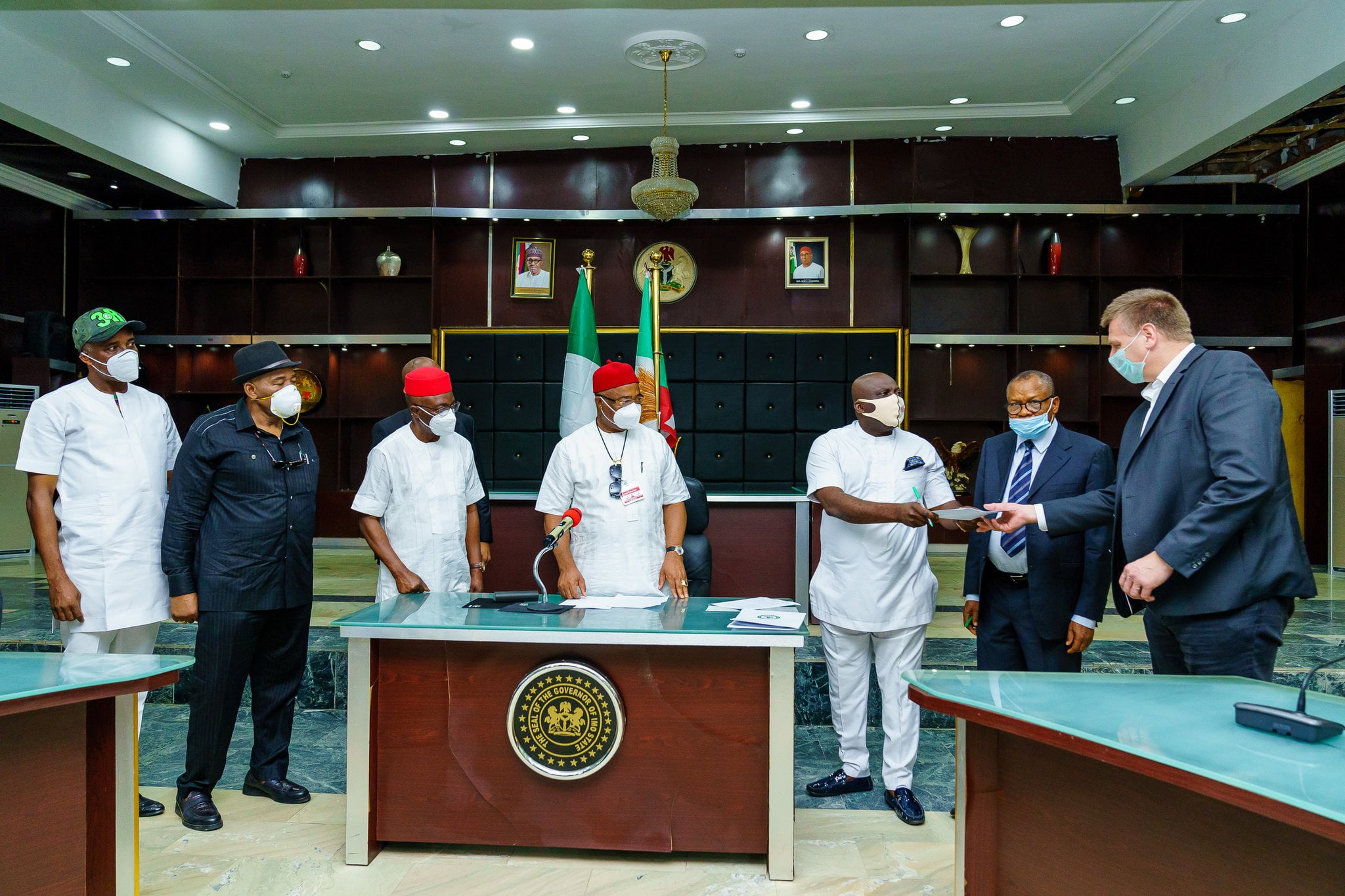 Julius Berger, Imo govt sign MOU on road projects - OtownGist