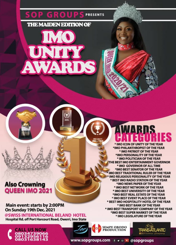 ‘How Imo Unity Award Will Change The Story Of Our State’ - OtownGist Media