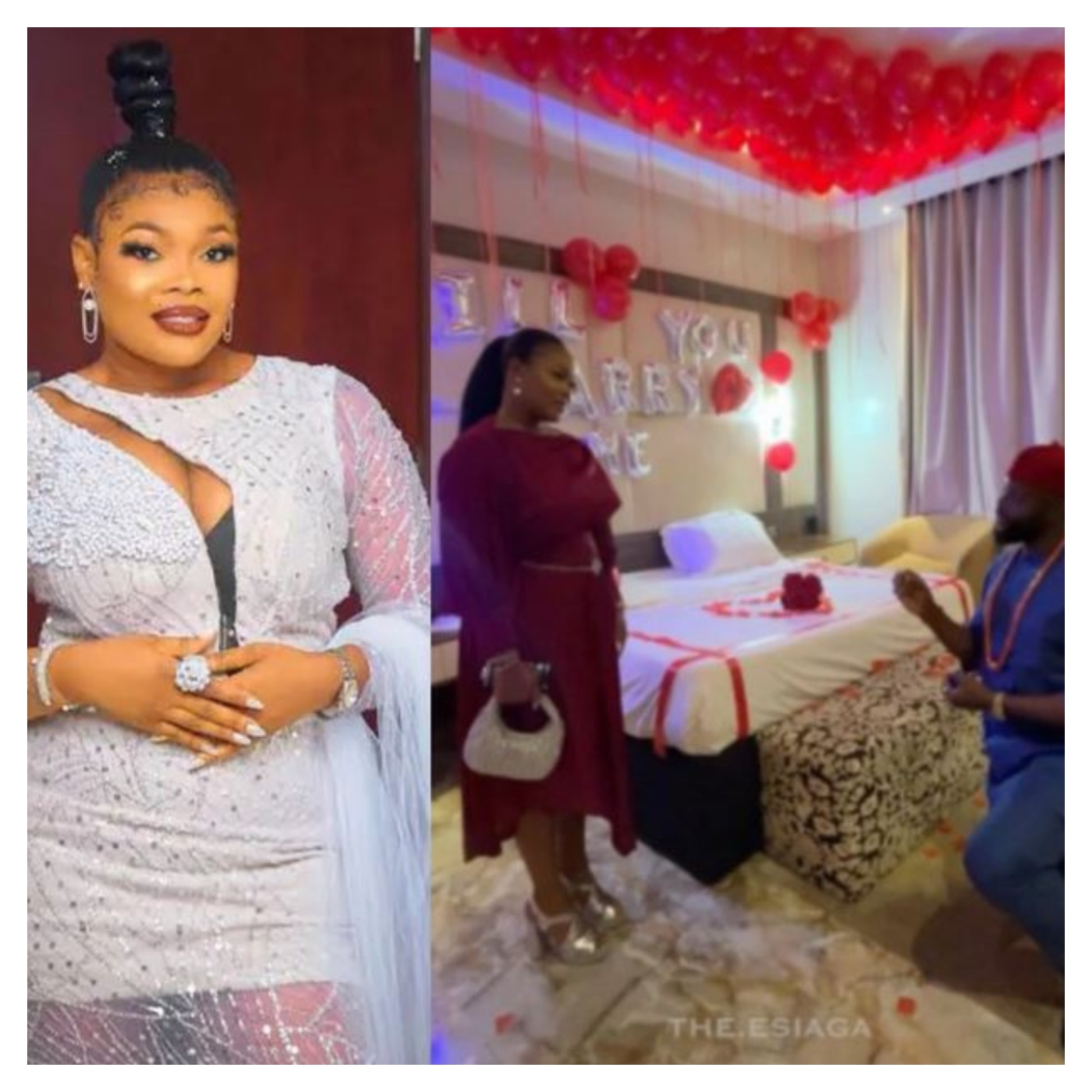 Nollywood Star Ruby Ojiakor Announces Engagement to Actor Moc Madu ...