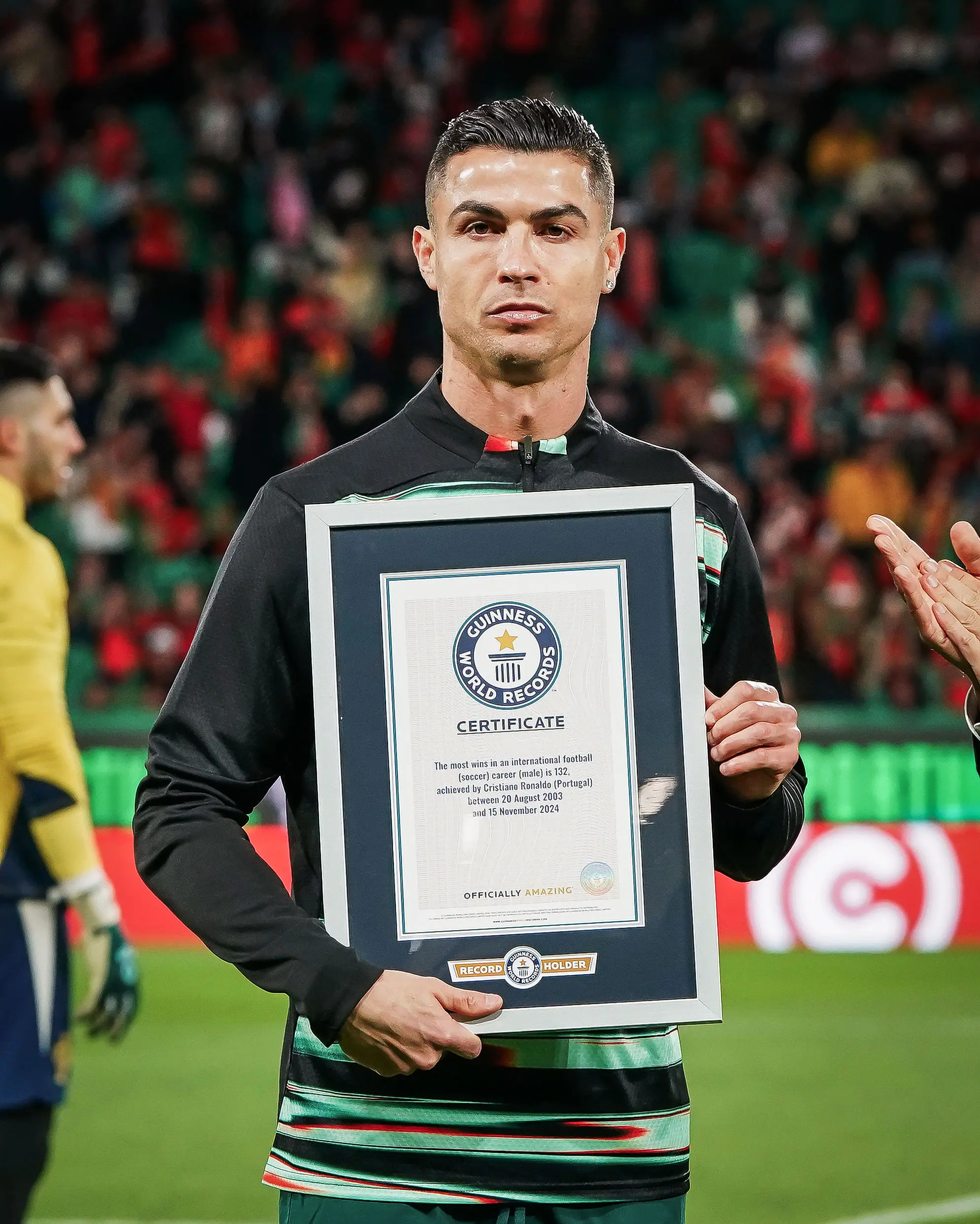 Cristiano Ronaldo Shatters Another Record, Earns Guinness World Record for Most International ...