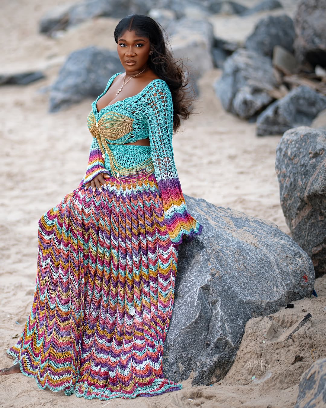 Mercy Johnson Okojie Marks Birthday in Dazzling Crochet Style ...